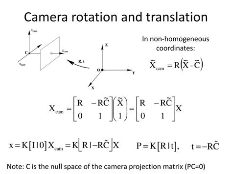 Ppt Camera Calibration Powerpoint Presentation Free Download Id
