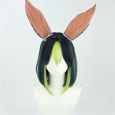 Genshin Impact Tighnari Cosplay Wig C03003 Cosplay Wigs Cosplay Wigs