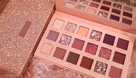 Professional Cosmac Nude Eyeshadow Palette 18 Shades In 1 Kit With