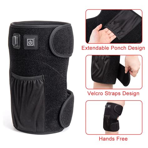 Led Light 660nm 880nm Knee Wrap With Microcurrent Uniskin Usa