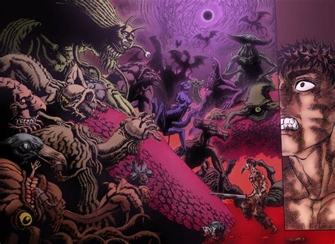 One Army Man Guts Vs Eclipse ─ Colored By Me Rberserk