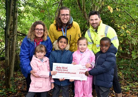 Morris Property Supports Forest School Learning With A Donation