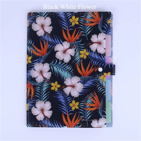 Flower Series Expanding File Folder Stylish Personal Unique File