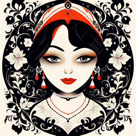 Premium Vector Vector Illustration Of Beautiful Girl Vector