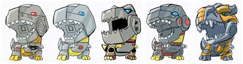 Transformers Dinobots Chibis