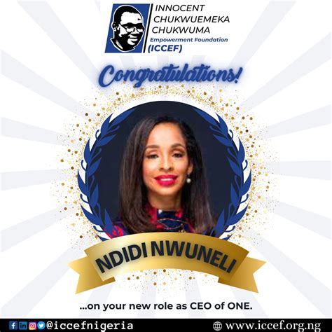 Innocent Chukwuemeka Chukwuma Empowerment Foundation On Linkedin