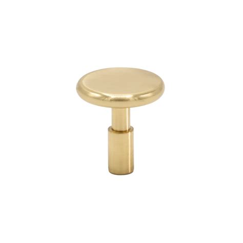 Knob Spira 24mm Polished Brass In The Group Products Knobs At