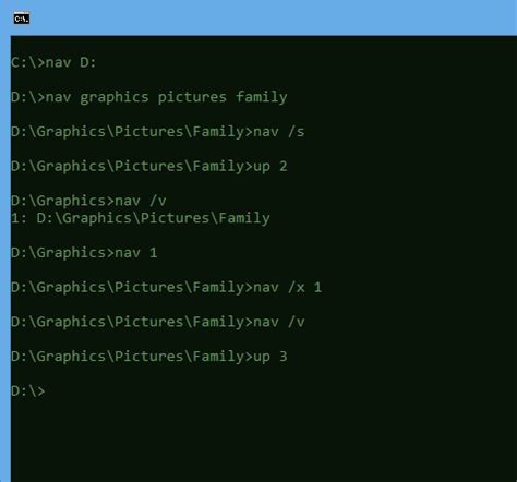 Easier Navigation Within The Windows Command Prompt CodeProject