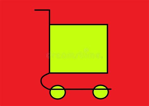 A Simple Outline Shape Symbol Of A Graphics Processor Unit Gpu For A Computer White Backdrop