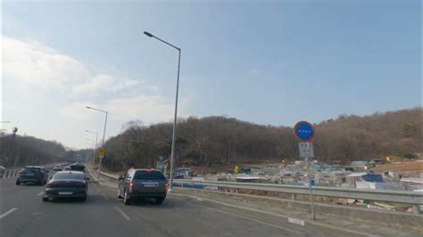 서부트럭터미널에서 궁동터널을 지나 작동터널까지 길주로 Youtube