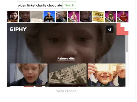 Giphy Block Unable To Select From Related S In Firefox · Issue