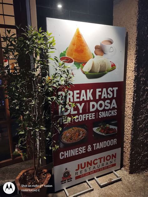 Menu At Junction Restaurant Shoranur