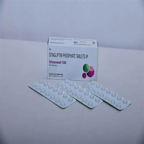 Sitagliptin Phosphate Tablets 100 Mg At ₹ 335box Pharmaceutical