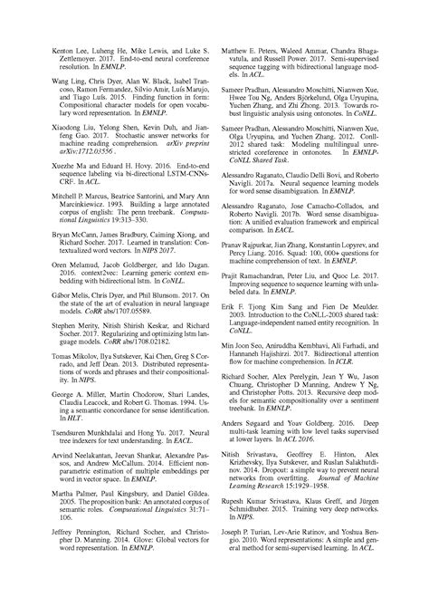 Elmo Deep Contextualized Word Representations 望江人工智库