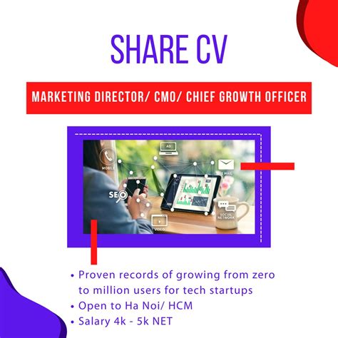 Marketingdirector Cmo Growth Tech Startups Opentowork Sharecv Hn Hcm Alice Nguyen