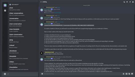 Discord Chatbot With Chatgpt Starter Kit