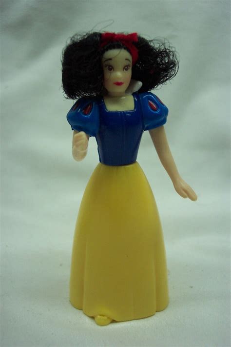 Vintage 1995 Mcdonalds Walt Disney Snow White 4 Toy Figure New Seven Dwarfs Action Figures