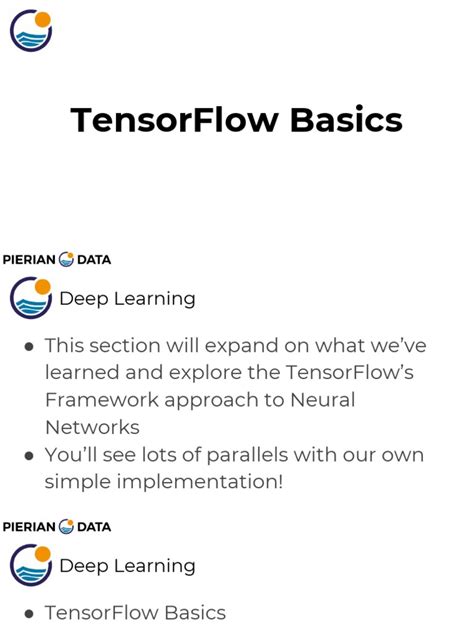 Tensorflow Basics Pdf Deep Learning Artificial Neural Network