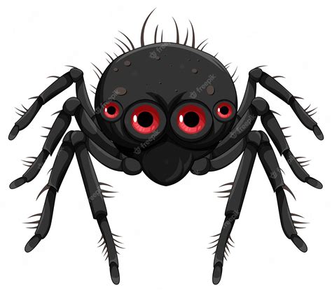 Scary Spider Silhouette Clip Art 3302633