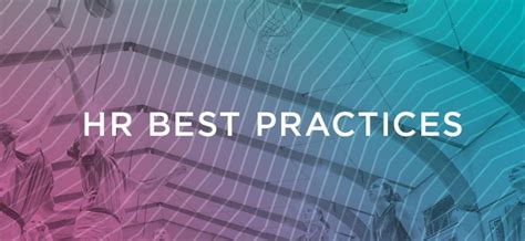 Best Hr Practices