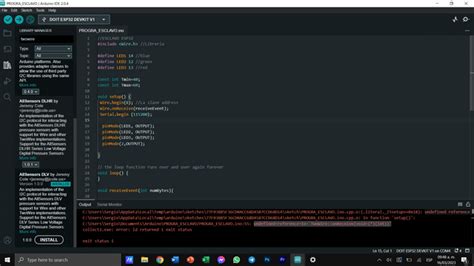 Esp32 In Arduino Ide Problem Undefined Reference To `twowireonreceivevoid Int R
