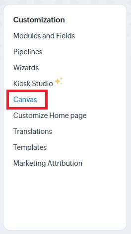 Creating Canvas Detail Pages And Mobile Pages In Zoho CRM