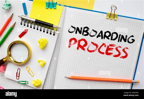 Word Writing Text Onboarding Business Concept For Action Process Of Integrating A New Employee