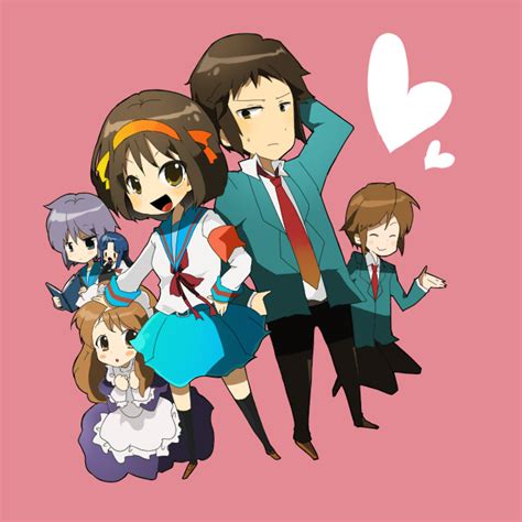Suzumiya Haruhi No Yuuutsu The Melancholy Of Haruhi Suzumiya Image By Pixiv Id 466101 636608