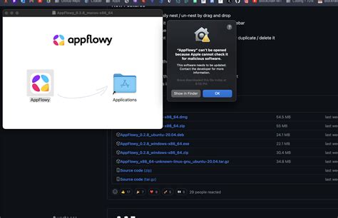 Bug App Not Opening After Installation On Macos · Issue 3159 · Appflowy Ioappflowy · Github