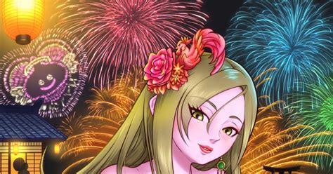 花火 ほろ酔いグレイツェル 皆内ひなたのイラスト Pixiv
