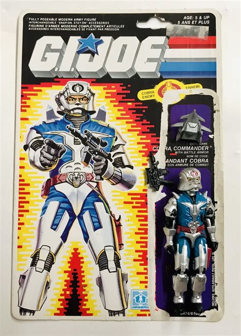 Cobra Commander Avec Card Boutique Univers Vintage