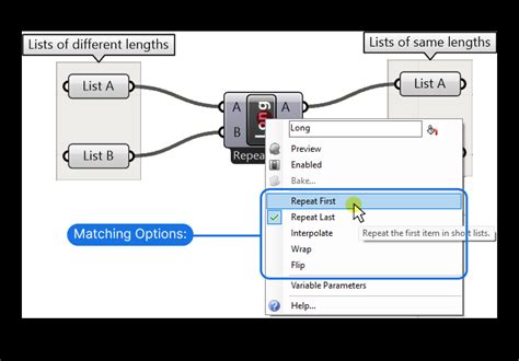 Longest List In Grasshopper A Data Matching Primer Hopific