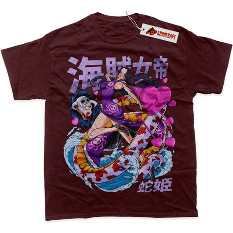 Boa Hancock Anime Shirt One Piece Graphic Tee For Fans Animebape