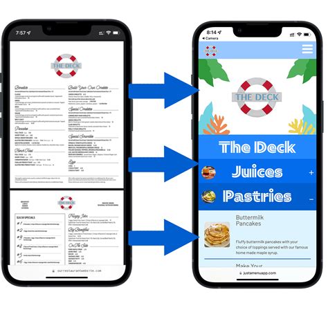 the ultimate qr code menu app for restaurants just a menu