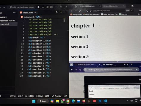 Saikat Bera On Linkedin Webdevelopment Html Firststeps Learningjourney