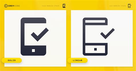 Mobile Check Icon · Solid · Coreui Icons · Svg Javascript Typescript
