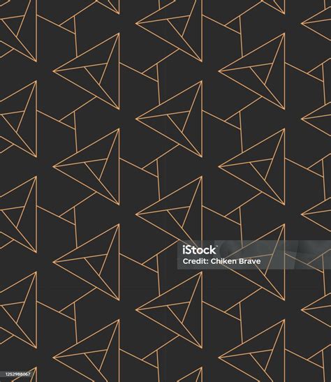 반복직물 그래픽 대각선 장식 텍스처 골든 클래식 벡터 롬버스 플렉서스 패턴 다크 라인 셀 벽지 0명에 대한 스톡 벡터 아트 및 기타 이미지 Istock