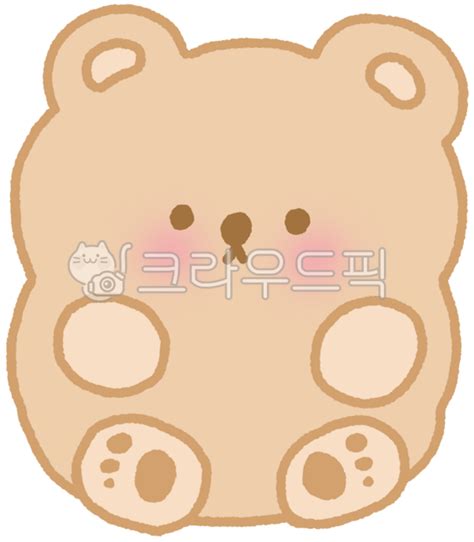 곰 곰돌이 곰인형 캐릭터 귀여운 사진 이미지 일러스트 캘리그라피 보석바작가