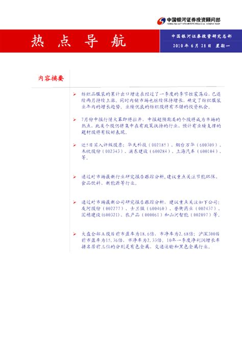 银河证券热点导航