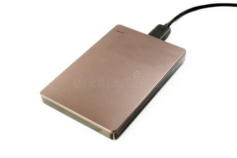External Hard Disk USB 3 0 On Isolated Stock Photo Image Of Plug Drive 63135346