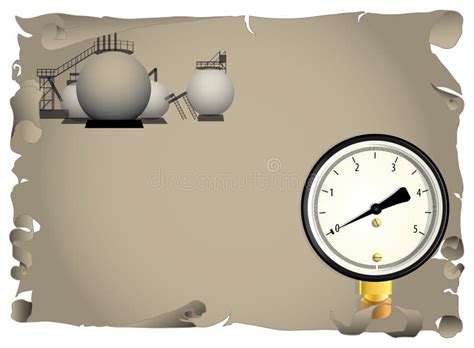 Gas Processing Industry Stock Vector Illustration Of Industry 25636580