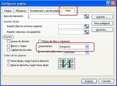 Excel Total Imprimir Los Comentarios De Una Hoja