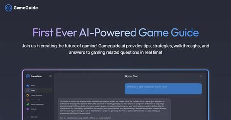 Gameguideai Revolutionizing Gaming With Ai Powered Guidance Navtoai