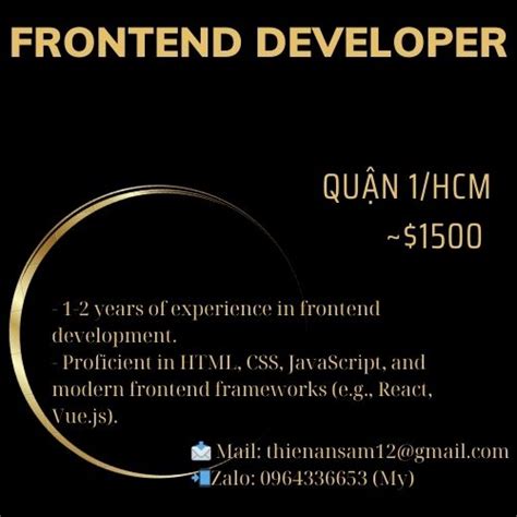 Cộng đồng Reactjs Việt Nam Dist 1hcm Frontend Developer~1500japanese It Company