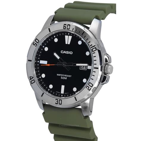 Casio Standard Analog Black Dial MTPVD01-3E Men's Watch