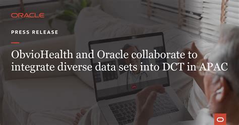 Dumitru Puscasu On Linkedin Obviohealth And Oracle Collaborate To Seamlessly Integrate Diverse