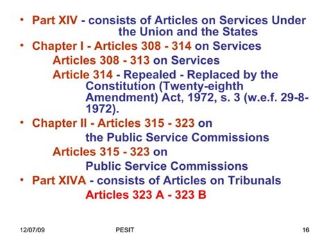 Class1 Preamble And List Of Articles Ppt