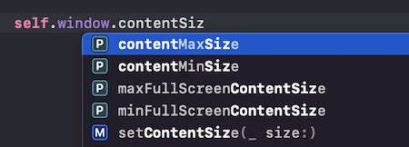 Objective C Resize Nsrunningapplication Window Stack Overflow