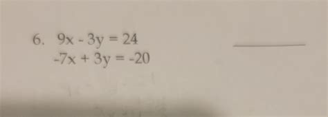 Solved Solve The System Of Linear Equations Write The Chegg