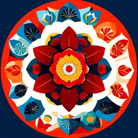 Shrine Pattern Vector Illustration Premium Ai Generated Vector